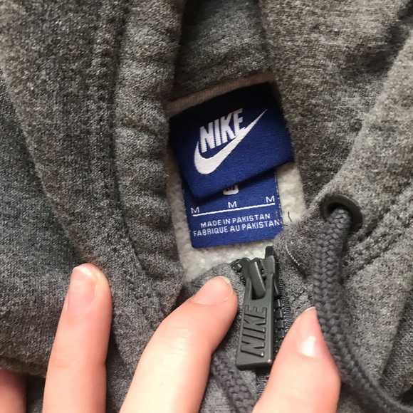 Nike | Jackets & Coats | Nike Grey Jacket | Poshmark